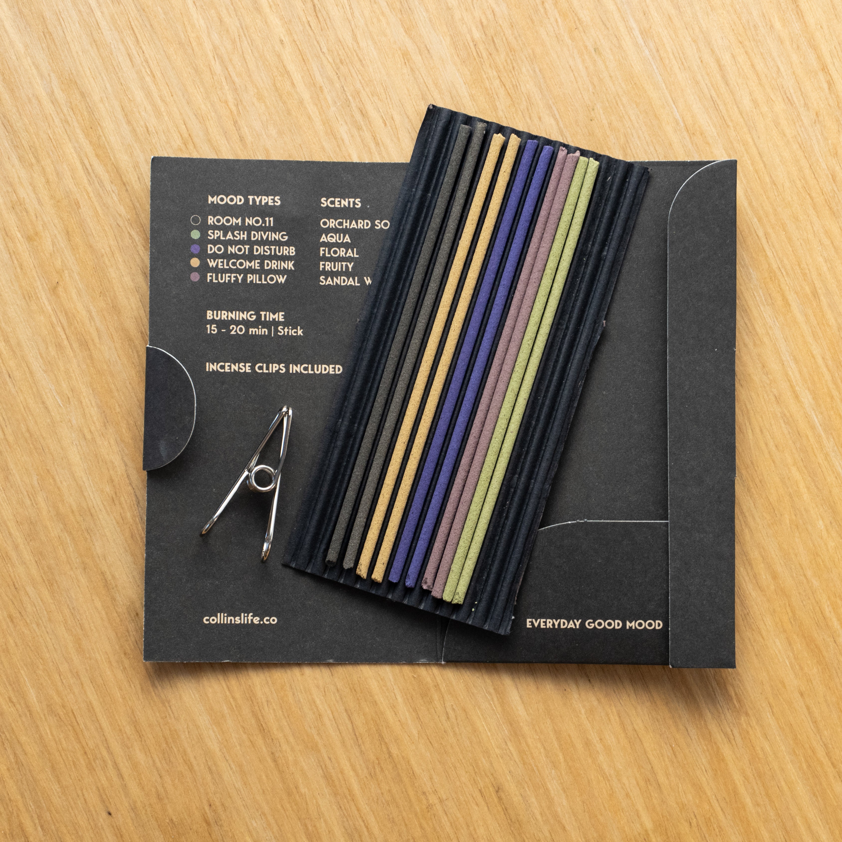 Collins Incense Sample Pack | AMEICO - Official US Distributor