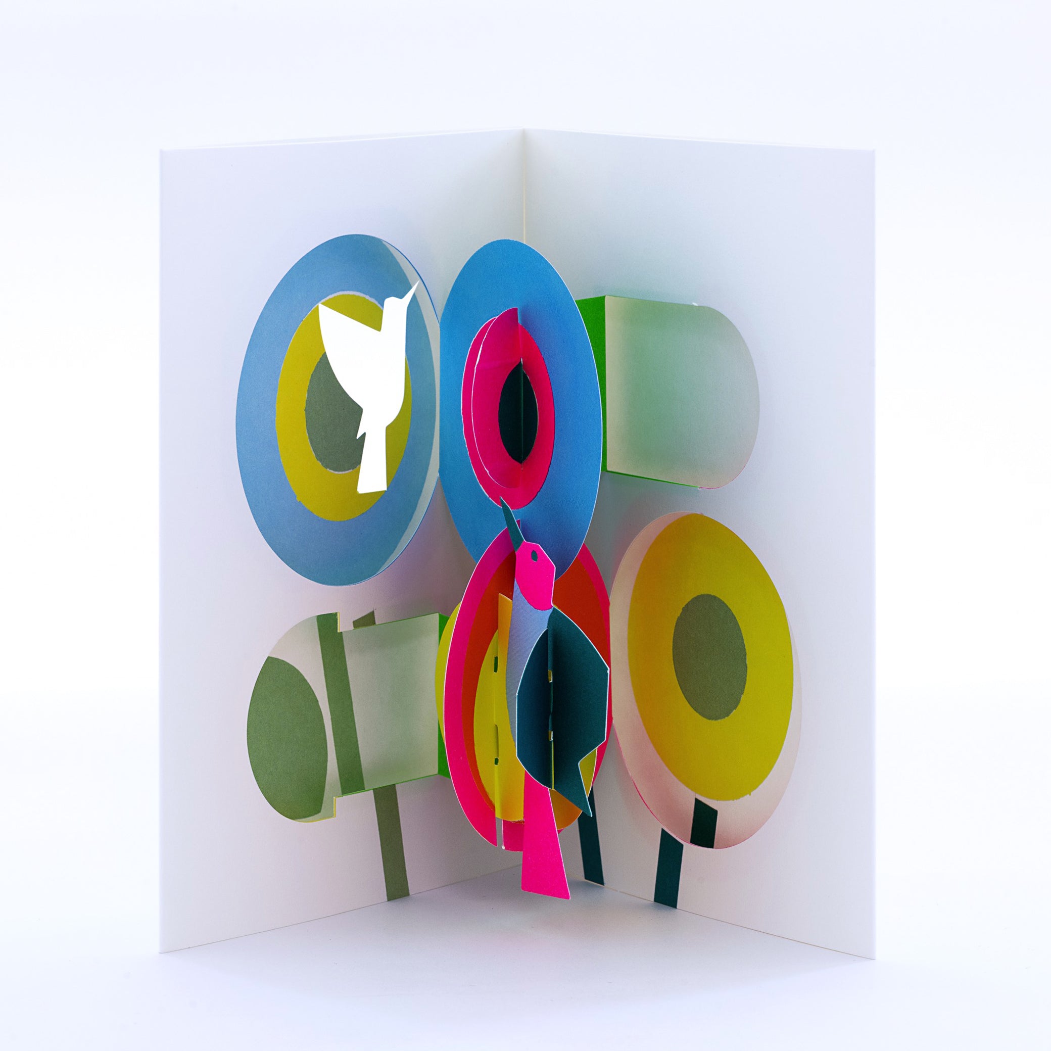 IC Design Gérard Lo Monaco Flowers & Birds Pop Up Card | AMEICO ...